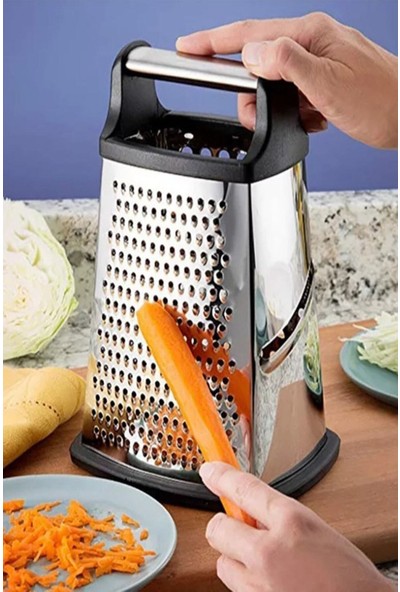 Kitchen Life Paslanmaz Çelik Büyük Boy Profesyonel Rende Kitchen Life Paslanmaz Çelik Büyük Boy Profesyonel Rende