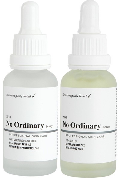 No Ordinary Lekeli Ciltler Için Gündüz Bakım Seti