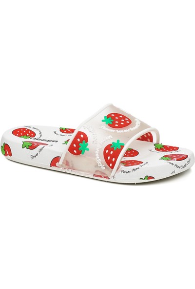 Gezer 13394 Kırmızı Kadın Kaydırmaz Havuz/deniz Terlik