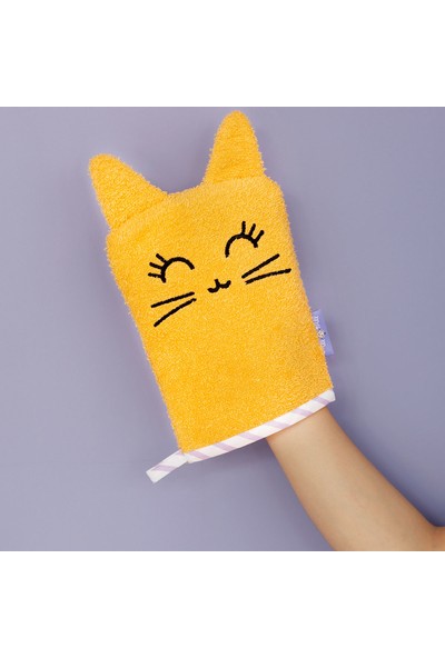 Milk&Moo Çocuk Banyo Kesesi Tombiş Kedi