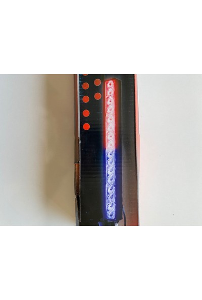 Oscar 12 Led Kırmızı- Mavi Kumandalı Modlu Çakar Lamba Oscar 12 Led Kırmızı- Mavi Kumandalı Modlu Çakar Lamba