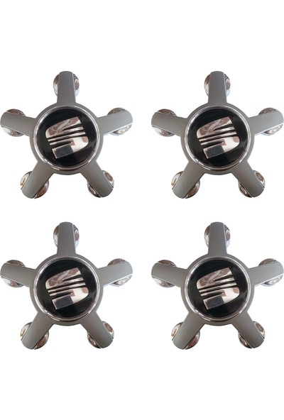 Leonpart Seat Ahtapot 5 Kol Jant Göbeği Kapağı 135 mm Kapak 4 Adet Leonpart Seat Ahtapot 5 Kol Jant Göbeği Kapağı 135 mm Kapak 4 Adet