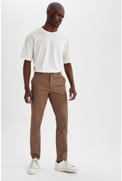 Defacto Regular Fit Basic Chino Pantolon T1054AZ21SP