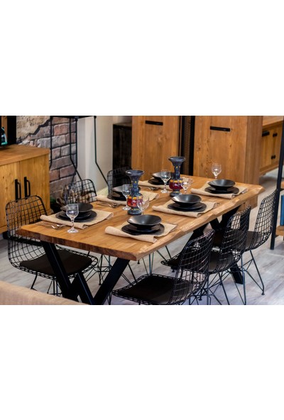Ntconcept Masif Ağaç Yemek Masası Ntconcept Masif Ağaç Yemek Masası