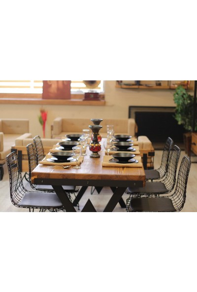 Ntconcept Masif Ağaç Yemek Masası Ntconcept Masif Ağaç Yemek Masası