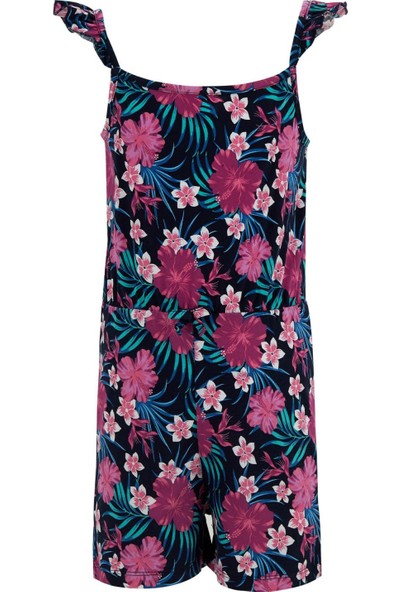 DeFacto Kız Çocuk Regular Fit Çiçek Desenli Askılı Pamuklu Penye Yazlık Kısa Tulum T2733A621SP DeFacto Kız Çocuk Regular Fit Çiçek Desenli Askılı Pamuklu Penye Yazlık Kısa Tulum T2733A621SP