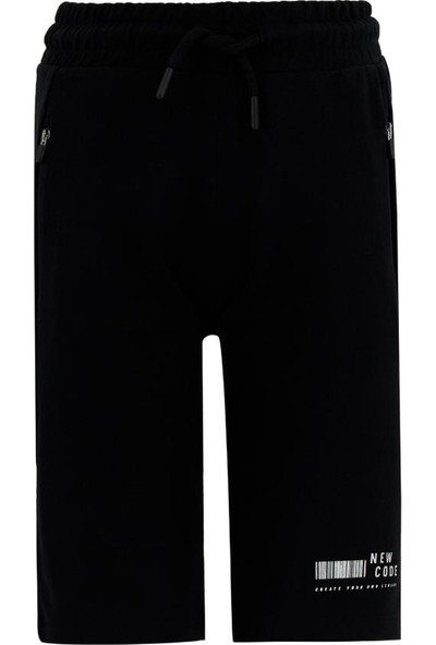 Defacto Erkek Çocuk Yazı Baskılı Bermuda Şort U4620A621SP