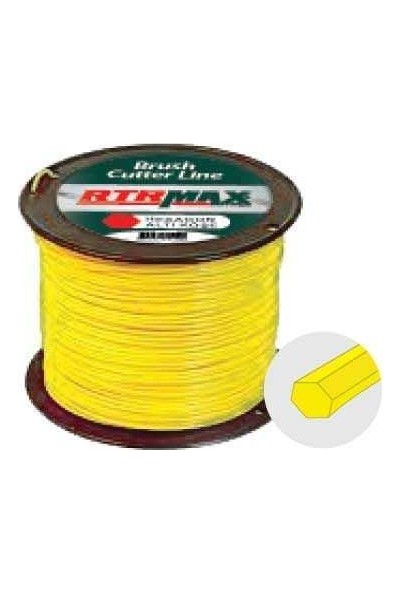 RTRMAX RTY443 Tırpan Misinası Sarı Altıgen 3,3MM*900MT RTRMAX RTY443 Tırpan Misinası Sarı Altıgen 3,3MM*900MT