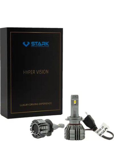 Stark Hyper Vision Csp LED Xenon Far Ampulü Beyaz Işık H1 H4 H7 H8 H9 H11 9005 9006 Stark Hyper Vision Csp LED Xenon Far Ampulü Beyaz Işık H1 H4 H7 H8 H9 H11 9005 9006