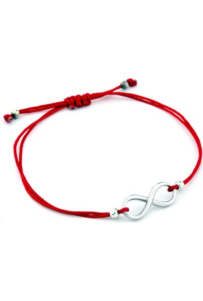 Safir Gümüş Sonsuzluk Şans Bileklik