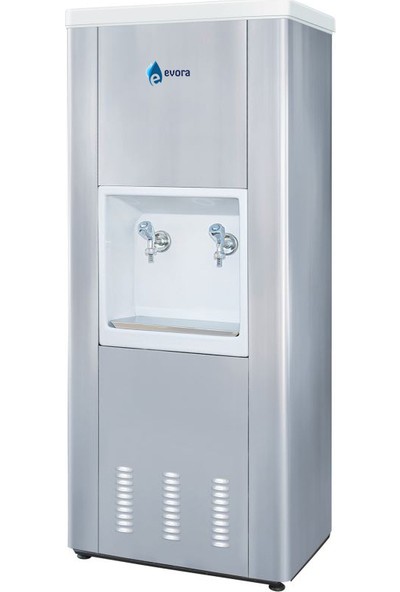 Evora Sanayi Tipi Soğutmalı Arıtmalı Paslanmaz Çelik Su Sebili 80L