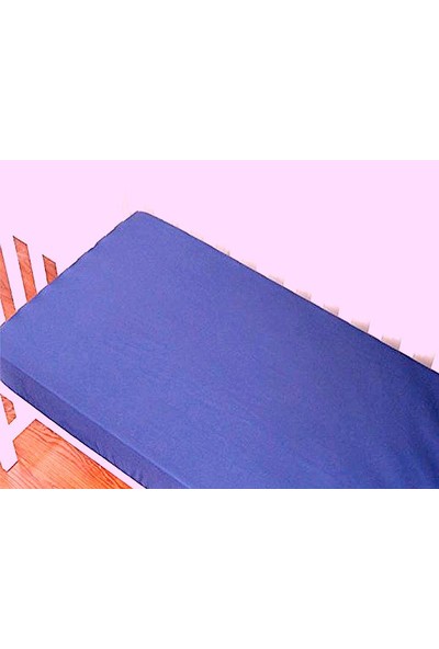 Kalitem Çarşafçı Lastikli Bebek Çarşafı 70 x 140 cm Saks Mavi