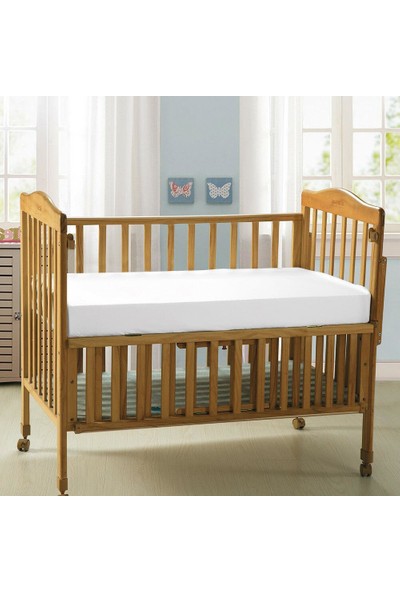 Kalitem Çarşafçı Lastikli Bebek Çarşafı 70 x 140 cm Beyaz