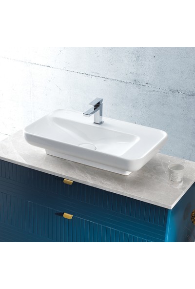 Turkuaz Seramik Cerastyle Lal 70 cm Lavabo