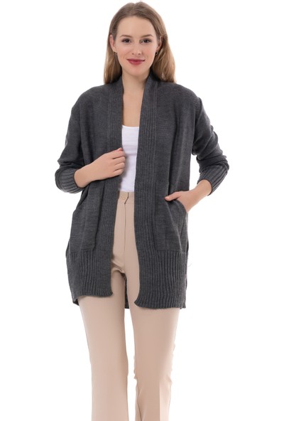 Gane Cepli Hırka - Antrasit