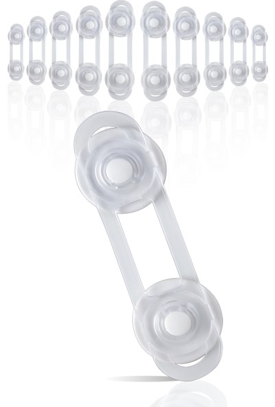 İdeal Baby 10 Adet Mini Çok Amaçlı Kilit İdeal Baby 10 Adet Mini Çok Amaçlı Kilit
