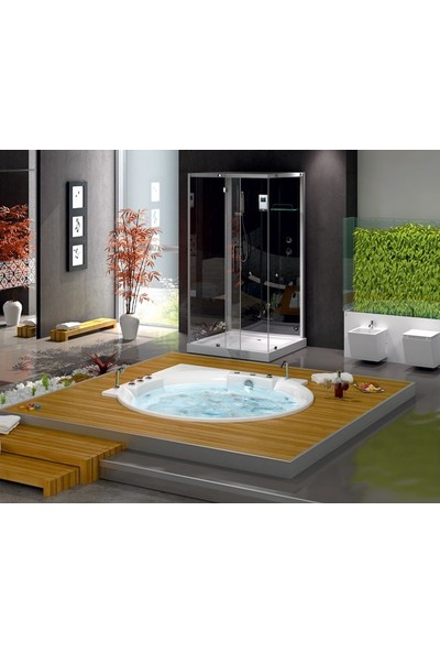 Duşakabincim Düden White 155X155 cm