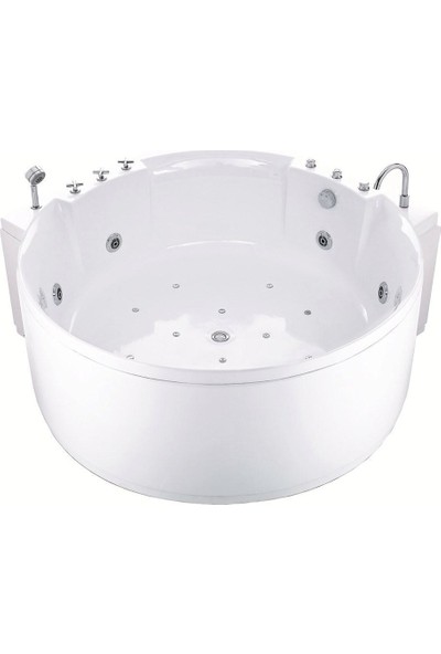 Duşakabincim Lotus White 153X153 cm Jakuzi