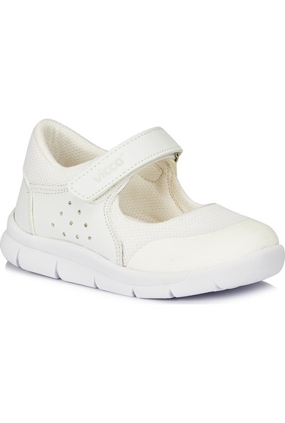 Vicco Lucy Hafif Kız Çocuk Beyaz Babet