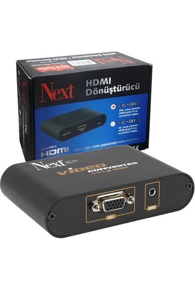 Next YE-311 Vga-Hdmı Dönüştürücü