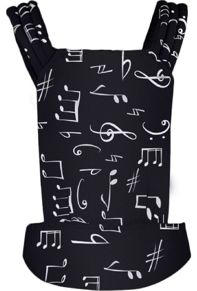 Cebiks Ergonomik Kanguru Nota Desenli