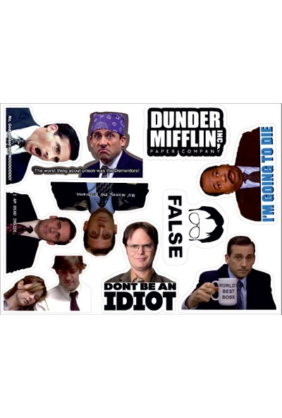 Nanospace The Office Sticker Pc / Tablet / Telefon Sticker Setleri