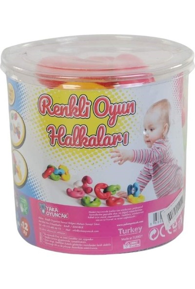 Çebi Toys Renkli Oyun Halkaları