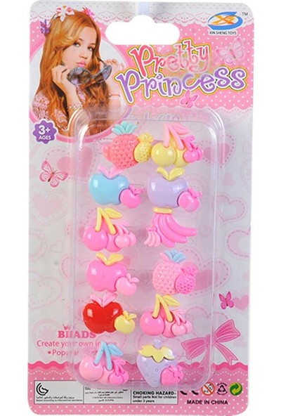 Çebi Toys Meyveli 12LI Çocuk Yüzüğü