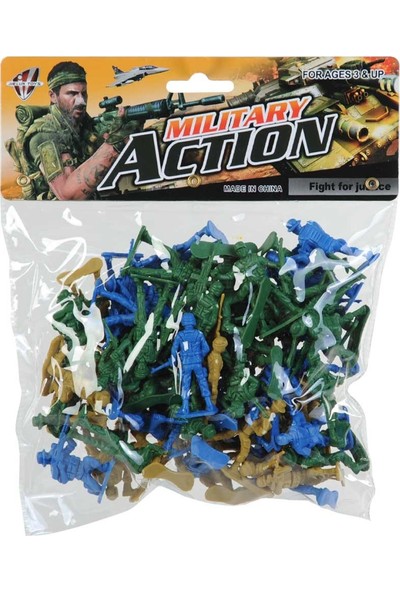 Çebi Toys Orta Boy Asker Seti