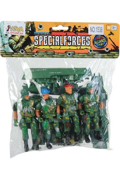 Çebi Toys Poşette Asker Seti Çebi Toys Poşette Asker Seti