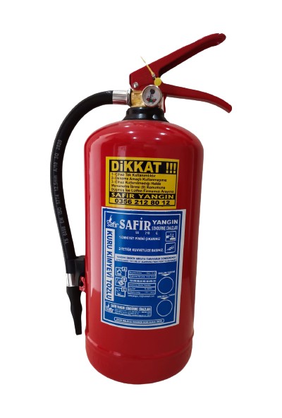 4 KG ABC Yangın Tüpü KURU KİMYEVİ TOZLU