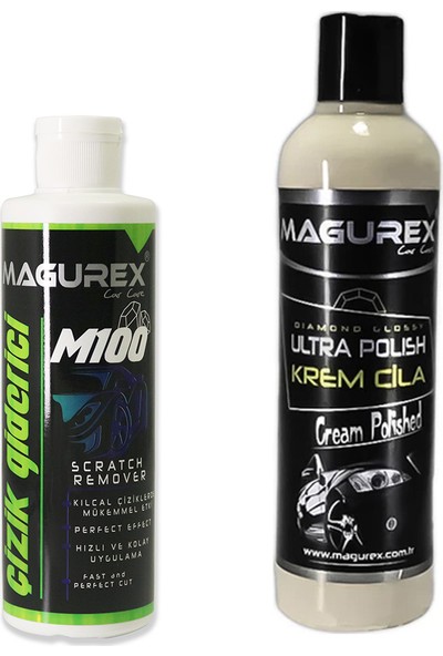 Magurex Çizik Giderici ve Krem Cila 2'li Set