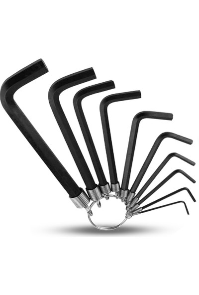 Transformacion Hex 10 Lu Düz Uçlu Alyan Seti 426189 Transformacion Hex 10 Lu Düz Uçlu Alyan Seti 426189