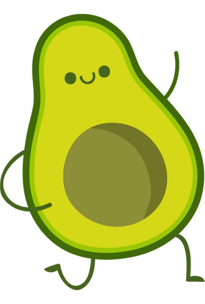 Art Pap Avanak Avokado Sticker
