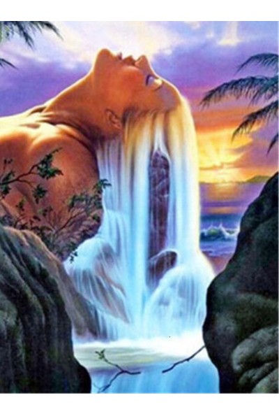 Movas Sanat Saçlardan Akan Şelale Elmas Mozaik Tablo / Mozaik Puzzle 40X60CM E20202876M Movas Sanat Saçlardan Akan Şelale Elmas Mozaik Tablo / Mozaik Puzzle 40X60CM E20202876M