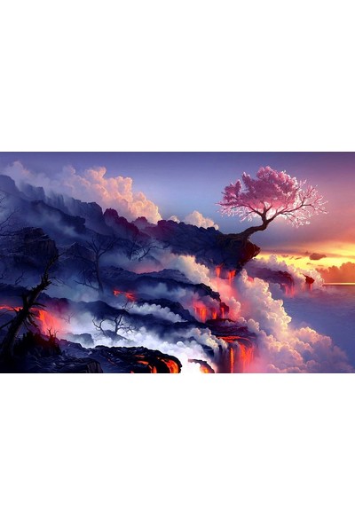 Movas Sanat Movas Sanat, Sakura Ağacı Elmas Mozaik Tablo / Mozaik Puzzle 50X35CM E20202961M Movas Sanat Movas Sanat, Sakura Ağacı Elmas Mozaik Tablo / Mozaik Puzzle 50X35CM E20202961M