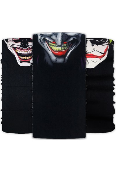 Knmaster Fraud 3'lü Paket Buff Bandana Boyunluk Türk Markası