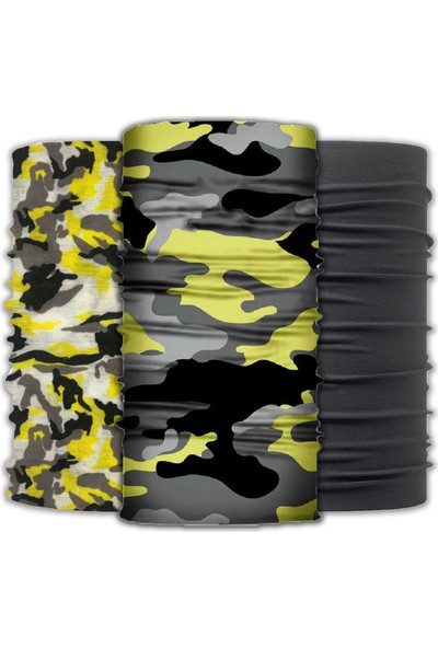 Knmaster Bitterling 3'lü Paket Buff Bandana Boyunluk Türk Markası