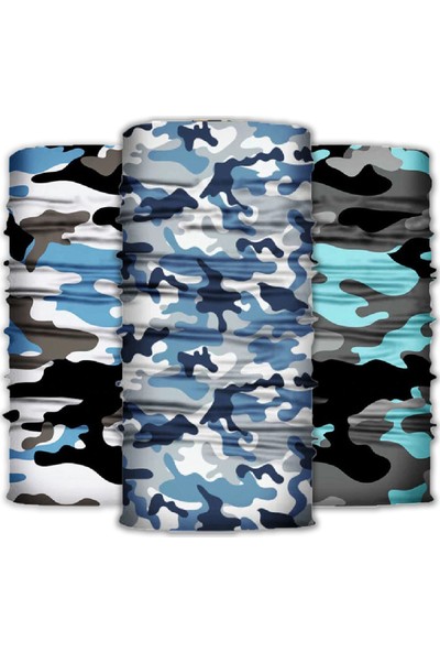 Knmaster Garpike 3'lü Paket Buff Bandana Boyunluk Türk Markası