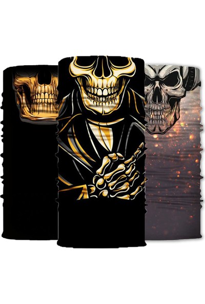 Knmaster Radiant 3'lü Paket Buff Bandana Boyunluk Türk Markası