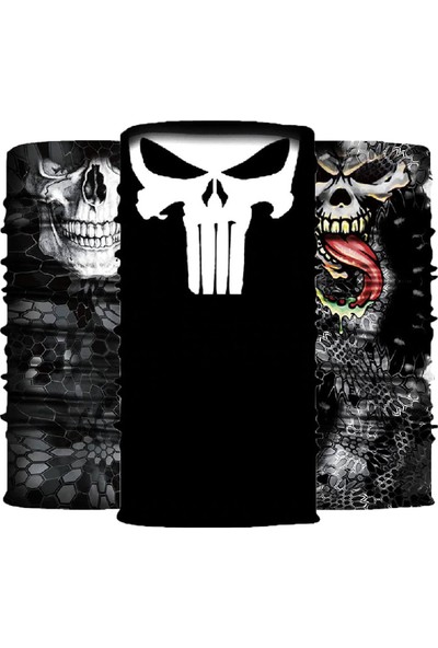 Knmaster Vigilante 3'lü Paket Buff Bandana Boyunluk Türk Markası
