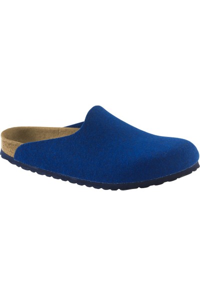 Birkenstock Amsterdam Fe Mavi Kışlık Terlik 1001493 Birkenstock Amsterdam Fe Mavi Kışlık Terlik 1001493