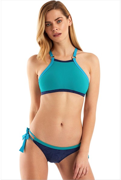 Ayyıldız Kadın Yeşil Halter Yaka Bikini Takımı 1508 YEŞİL-467 Ayyıldız Kadın Yeşil Halter Yaka Bikini Takımı 1508 YEŞİL-467