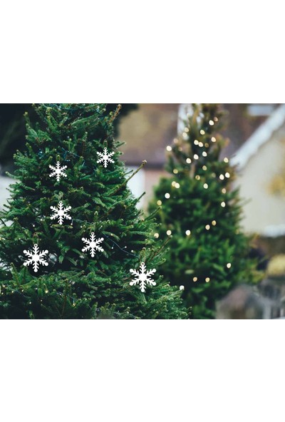 Ikbal Market Yılbaşı Özel Ahşap Beyaz Kar Tanesi Ağaç Ve Hediye Süsü Çam Ağaçı Süsüyılbaşı Süsü 6'Lı (9x8cm) Ikbal Market Yılbaşı Özel Ahşap Beyaz Kar Tanesi Ağaç Ve Hediye Süsü Çam Ağaçı Süsüyılbaşı Süsü 6'Lı (9x8cm)