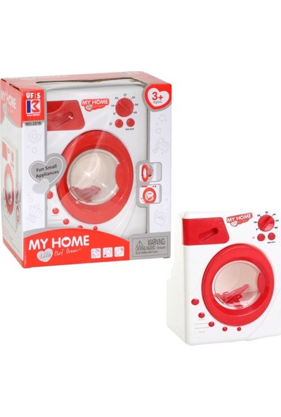 Matchbang Oyuncak Çamaşır Makinesi Seti Işıklı Sesli