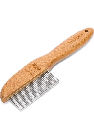 True Love Bambu Orta-Uzun Tüylü Kedi-Köpek Tarağı