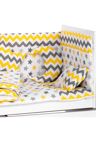 Sluupy Sarı Gri Zigzag-Sarı Yıldız Bebek Uyku SETI 70X130(7PARÇA) Sluupy Sarı Gri Zigzag-Sarı Yıldız Bebek Uyku SETI 70X130(7PARÇA)