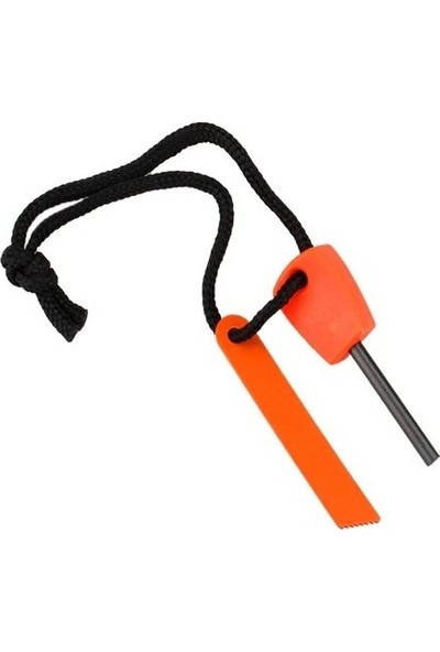 Valkyrie Kamp Ateş Yakma Acil Durum Magnezyum Taşı (Magnezyum Çubuğu) Kırmızı