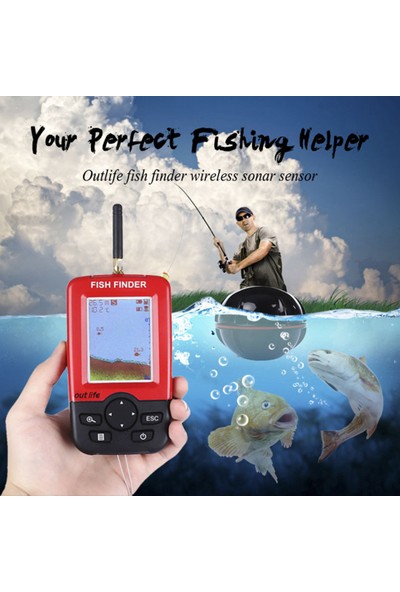 Valkyrie Wireless'li Sonar 100 mt Balık Bulucu Valkyrie Wireless'li Sonar 100 mt Balık Bulucu