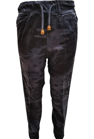 Tati Jeans Erkek Çocuk Lacivert Kamuflaj Desenli Keten Pantolon TT007 Tati Jeans Erkek Çocuk Lacivert Kamuflaj Desenli Keten Pantolon TT007